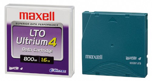 Maxell 22919700 LTO-4 Ultrium 800GB/1.6TB Tape Cartridge - Single