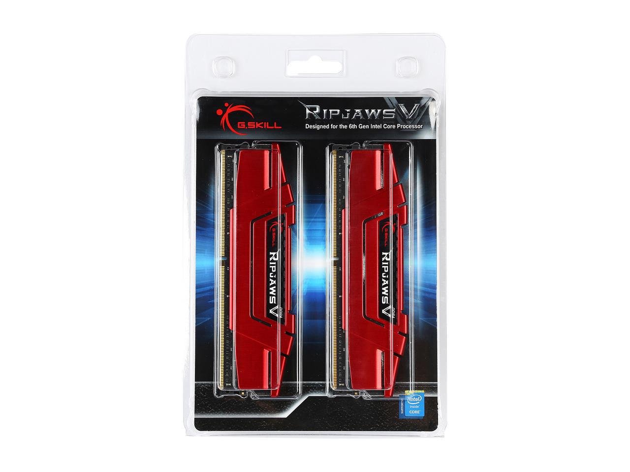 G.Skill Ripjaws V Series 32GB (2 x 16GB) 288-Pin DDR4 SDRAM DDR4 3200 (PC4 25600) Memory Kit Model F4-3200C16D-32GVR