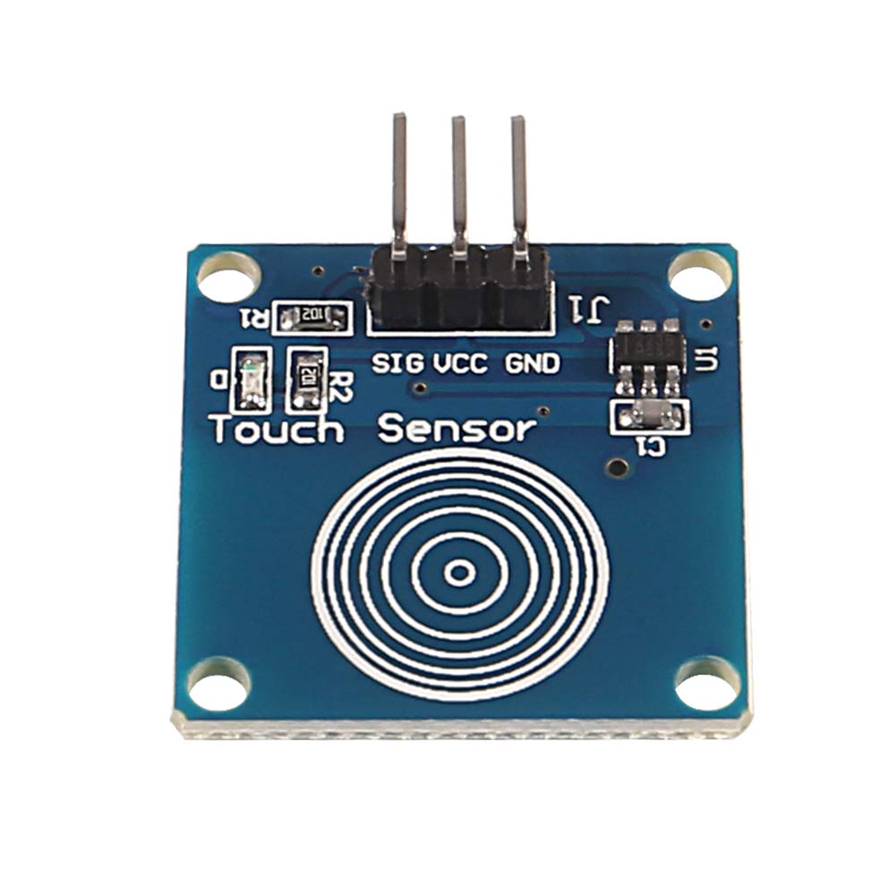 ALMOCN 10PCS TTP223B Digital Touch Switch Module Capacitive Sensor Switch DIY DC 2~5.5V for Arduino Raspberry Pi