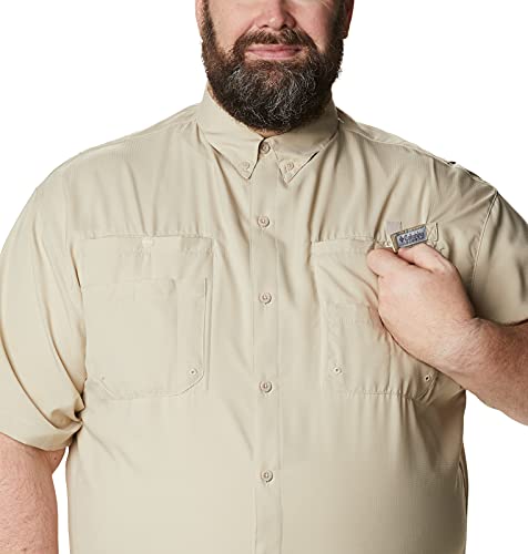 Columbia Men's Standard Tamiami II SS Shirt, Fossil, Medium
