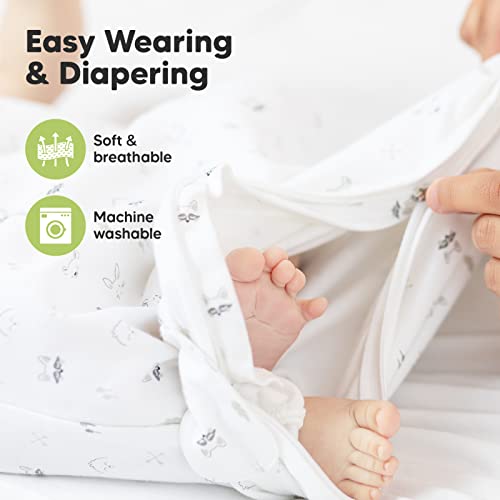 KeaBabies Baby Sleep Sack 6-12/12-18 Months - Organic Cotton Wearable Blanket Swaddle Sack, Baby Swaddle Blanket, Toddler Sleeping Sack, Transition Sleep Sacks, Baby Sleeping Bag (M (6-18M), KeaStory)