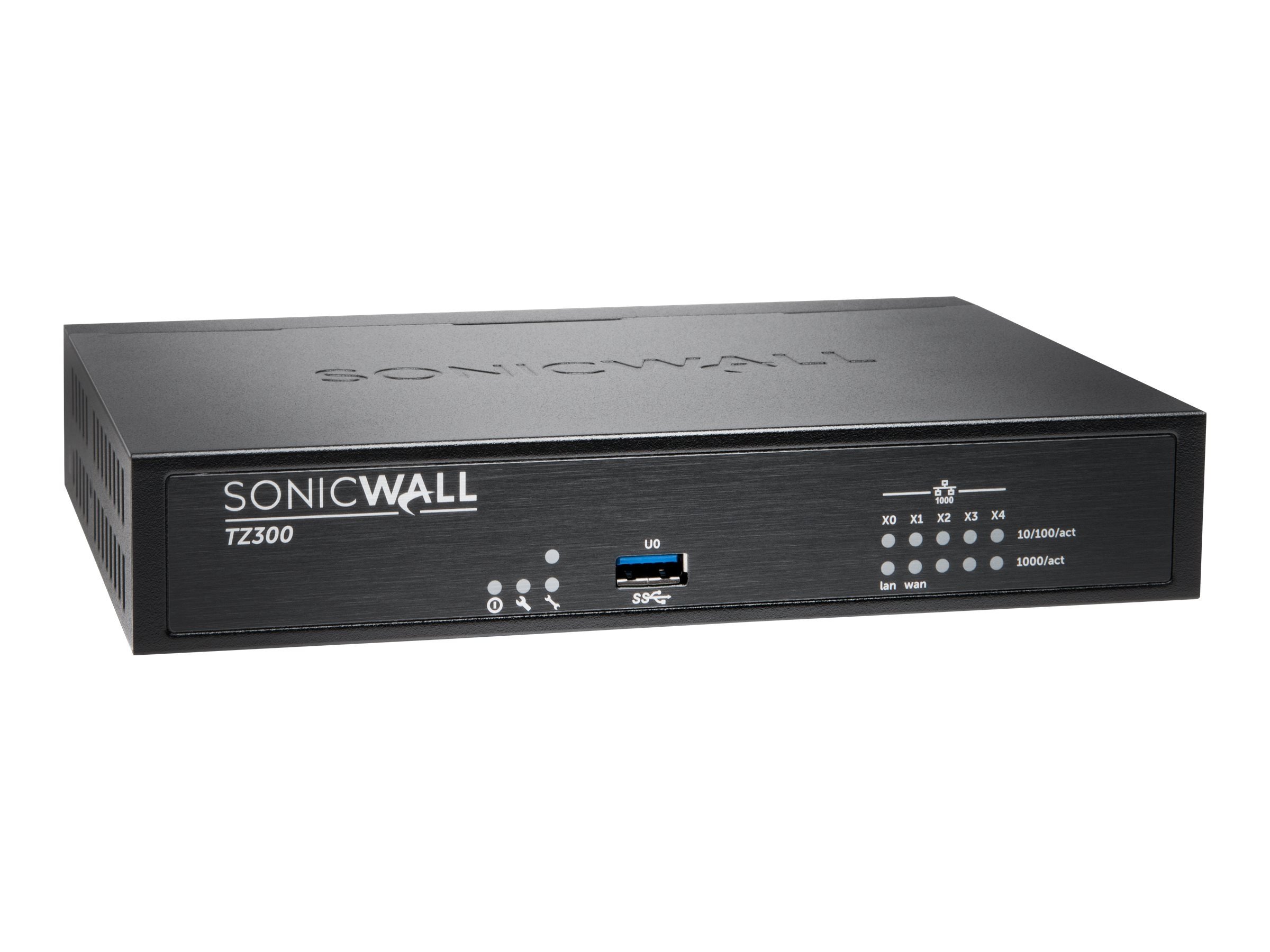 Sonicwall TZ300 PoE Router, Ethernet, 10/100 Mbps, WPS, SonicOS, 1 Port, Yes