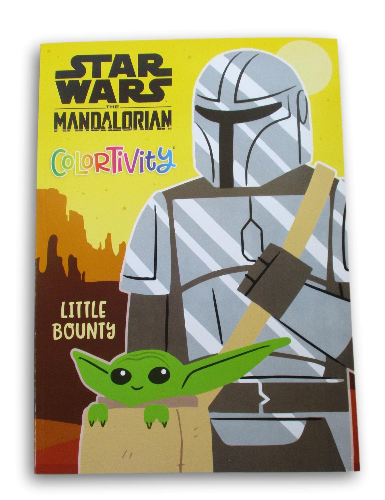Colortivity The Mandalorian Baby Yoda Coloring and Activity Book Cover Varies 80 Pages