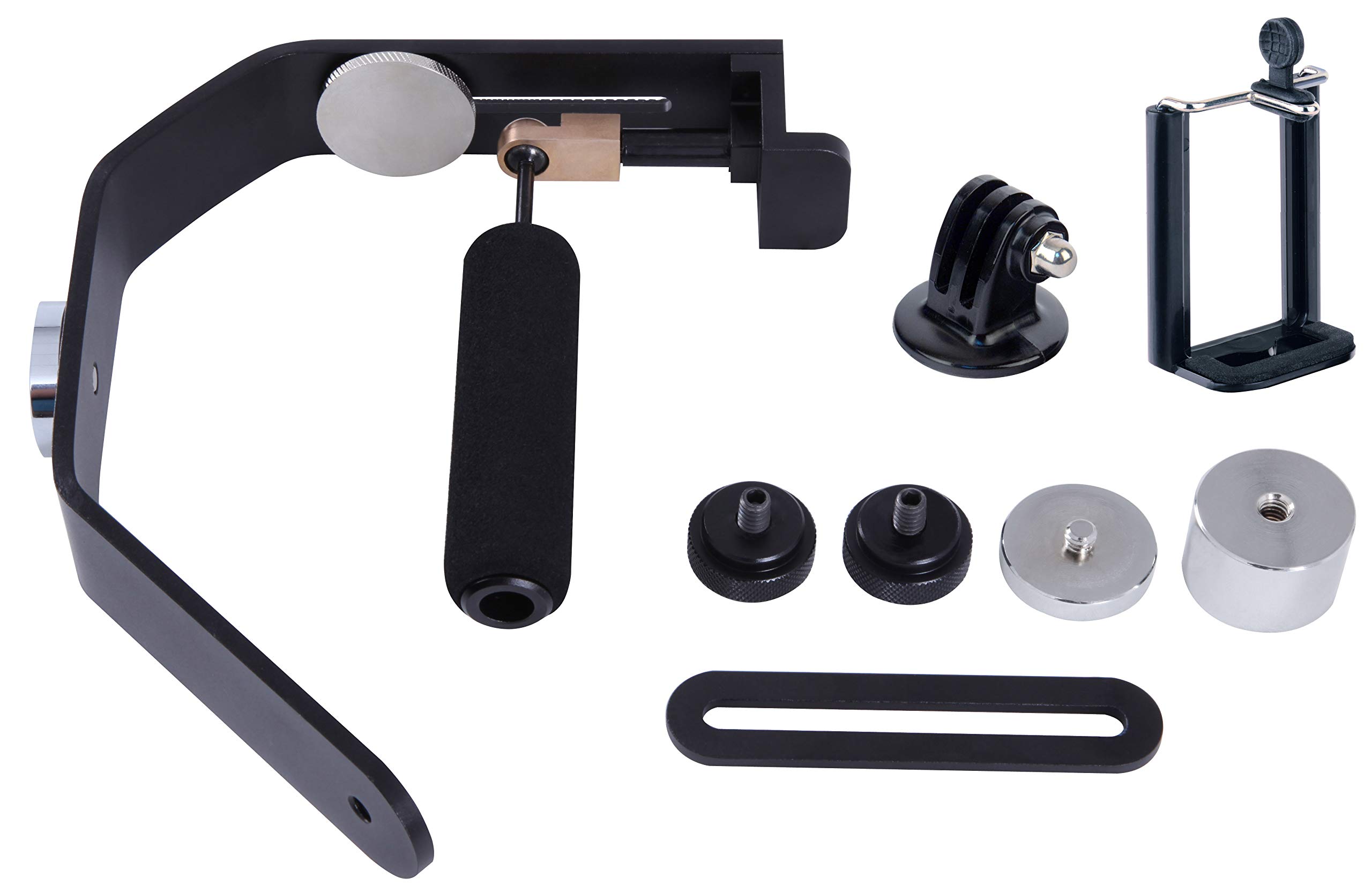 Action Camera Stabilizer Kit for GoPro Hero4, Hero3+ & Hero3 & Smartphones