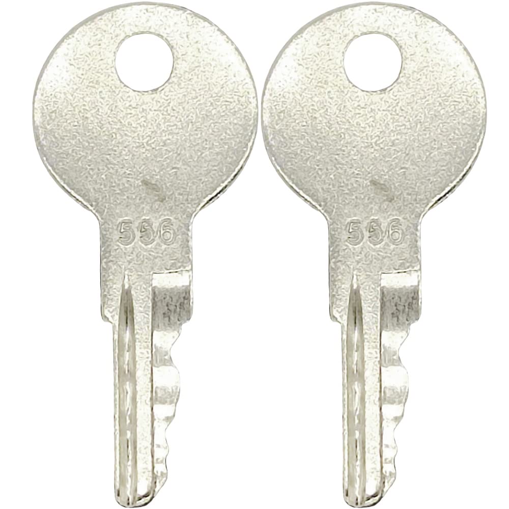 XYZIL 2X Ignition Key 556 642628 Compatible with Ford New Holland Yale Lull Skid Steer Forklift