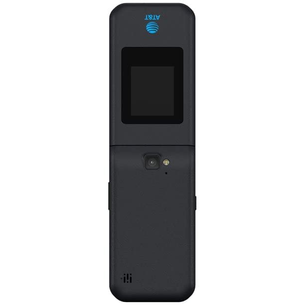 AT&T Cingular Flex 4G LTE Flip Phone ATTEA211101, 4GB, Charcoal, Carrier Locked to AT&T Gray