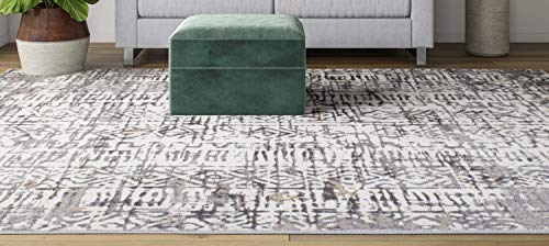 CosmoLiving Celeste Collection Area Rug, 8' x 10', Royal Silk