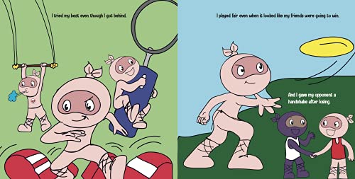 Disappointed Ninja: A Social, Emotional Children’s Book About Good Sportsmanship and Dealing with Disappointment (Ninja Life Hacks)