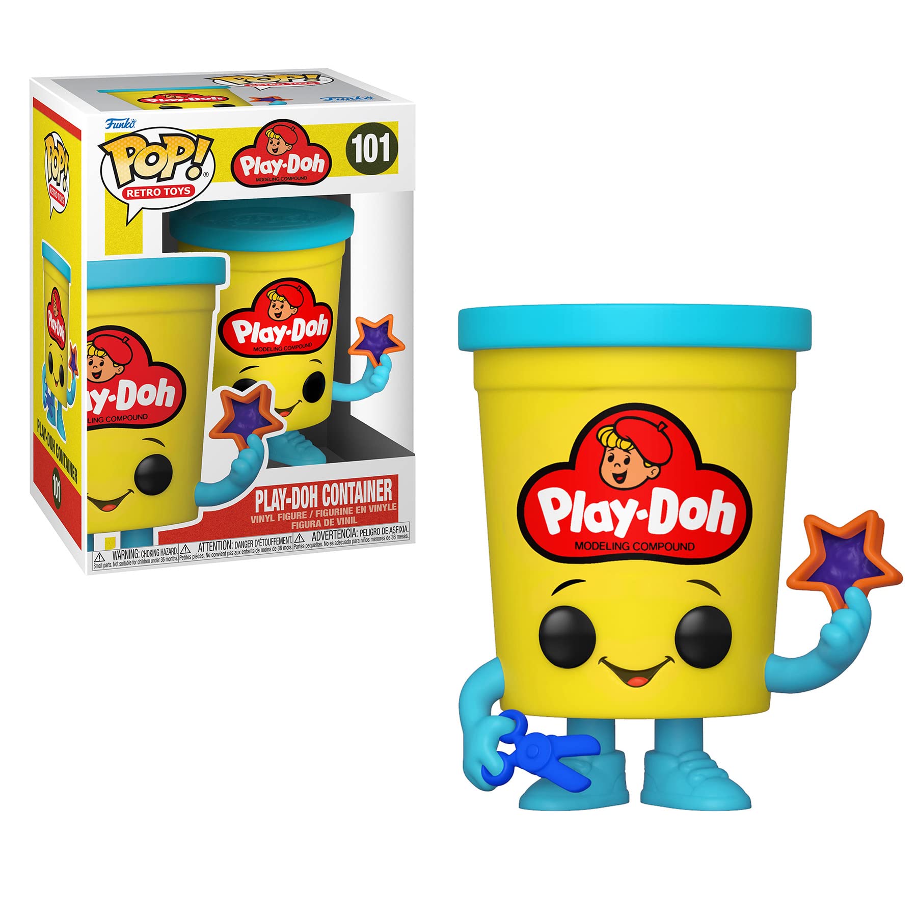 Funko POP! Games Bundle Collectors Set - Barrel of Monkey's, Play-Doh, Lite-Brite, Polly Pocket, and Trouble