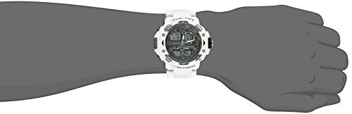 Armitron Sport Men's 20/5062WHT Analog-Digital Chronograph White Resin Strap Watch
