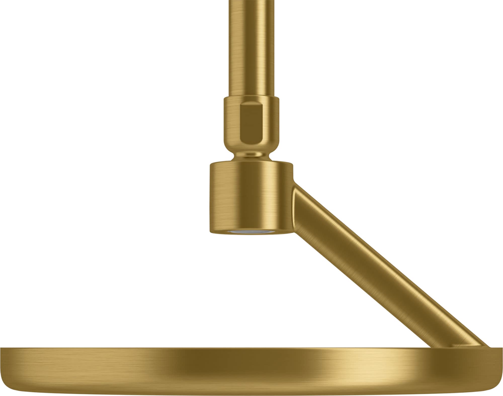 Kohler 26301-2MB STATEMENT™ Iconic Open Rain 2.5 GPM Rainhead, Vibrant Brushed Moderne Brass