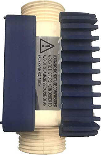 ArmorBlue Turbine Flow Meter | Measure Gallons, Liters, or Pints | Horizontal or Vertical Mount | Weatherproof | Battery Powered | DEF Meter | Digital Meter