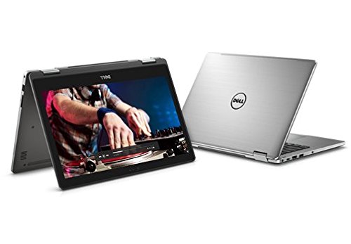 Dell Inspiron 13-5378, 13.3 Inch 2-in-1 Touch Screen Laptop NoteBook PC (Intel Quad Ci5-7200U 7th Gen, 8GB RAM, 1TB HDD, WIFI, Camera, USB 3.0, HDMI, FHD 1920 x 1080) Win 10 (Renewed)