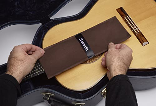 Boveda Large Starter Kit for Music: 2 Double Fabric Holders β 4 Standard Size 49% RH Boveda For a Wooden Instrument β Improves Efficiency of Boveda Two-Way Humidity Control In an Instrument Case