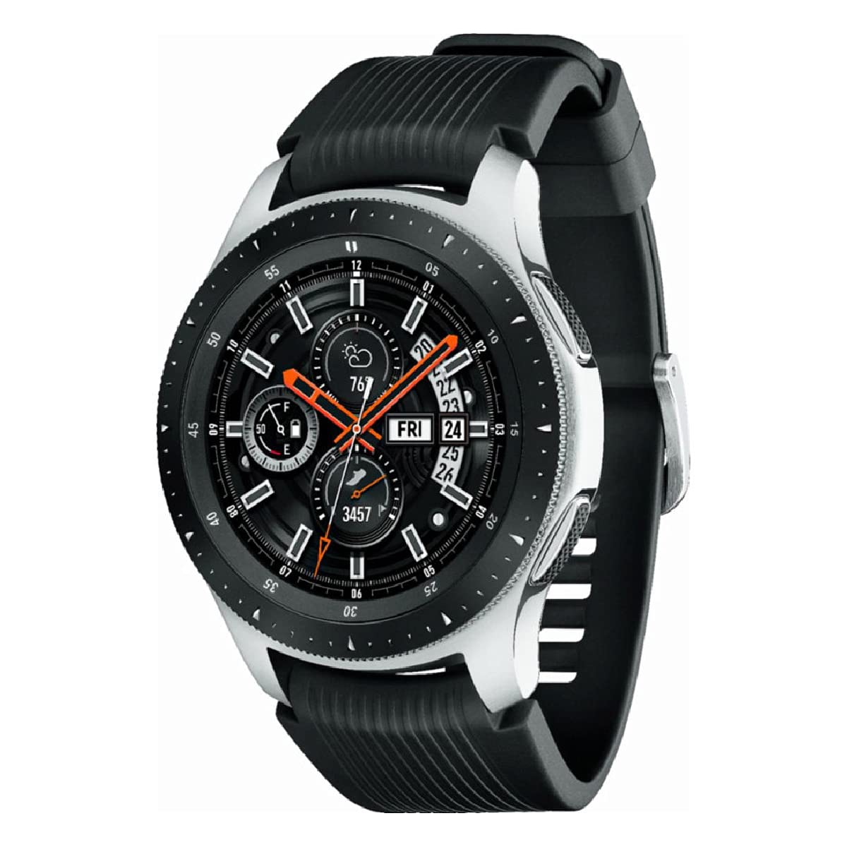 Samsung Galaxy Watch 2019 (46mm) Bluetooth, Wi-Fi, GPS Smartwatch, SM-R800 - International Version (Silver)