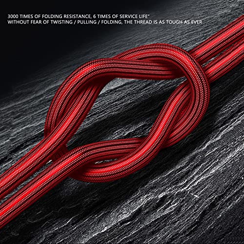 BGNTBUK S8 Plus Micro USB Cable 5A Fast Charging Nylon Braided Data Cable Suitable for Android Mobile Phone Type C to Type C 3.1