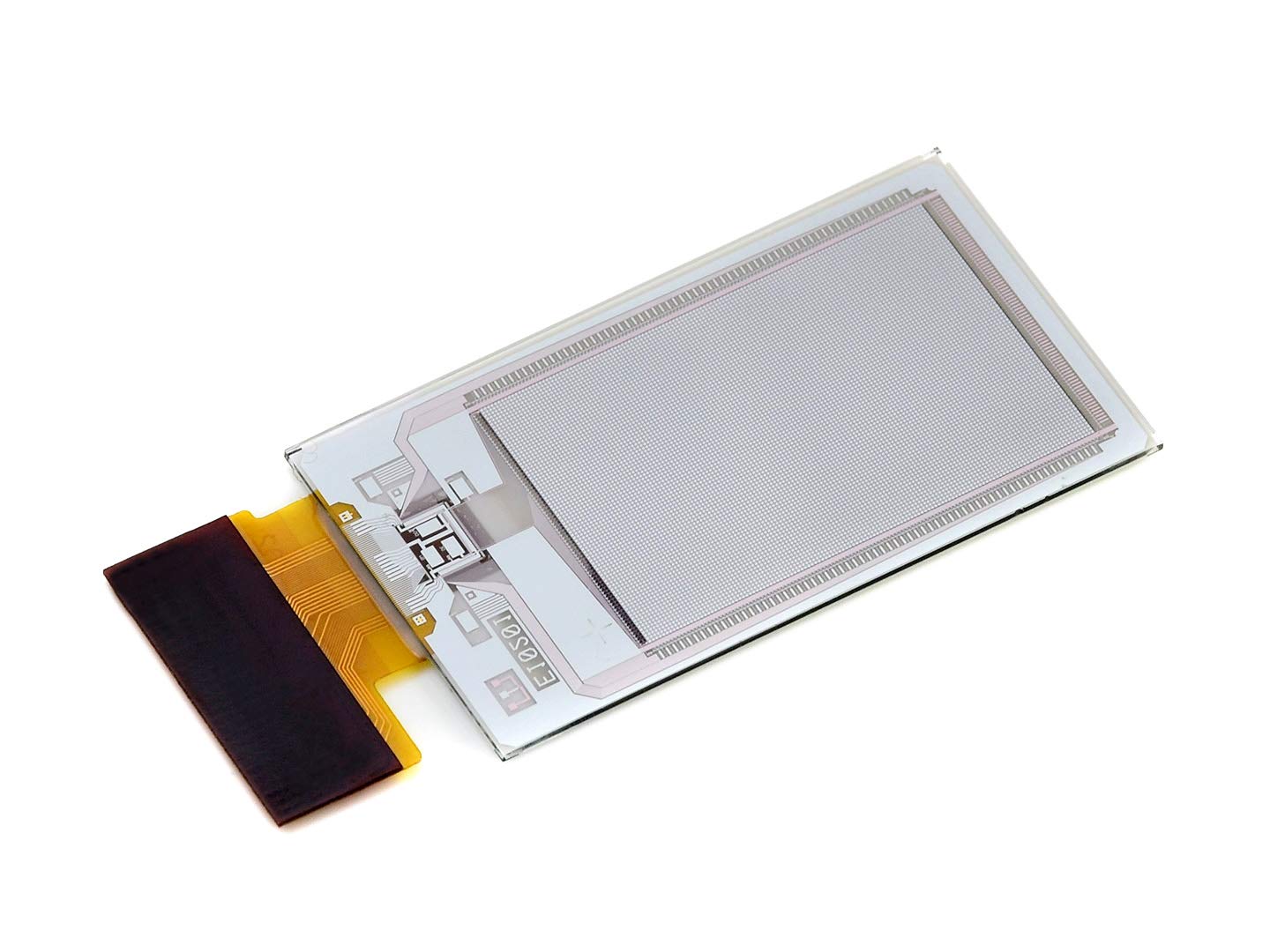 waveshare 1.02inch E-Ink Raw Display Compatible with Raspberry Pi 4B/3B+/3B/2B/B+/A+/Zero/Zero W/WH/Zero 2W Series Boards 128×80 Resolution with SPI Interface Without PCB Supports Partial Refresh