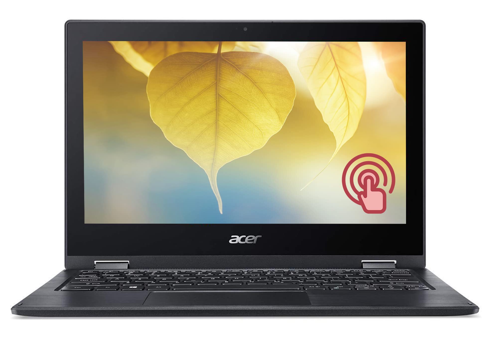 acer Spin 1 11.6" HD Touch Screen with a 360 Degrees, Intel Quad Core N4000, 4GB RAM, 64GB Storage, Bluetooth, Windows 10, Microsoft Office 365 Personal 1-Year, Fast-Charging, Microfiber Bundle