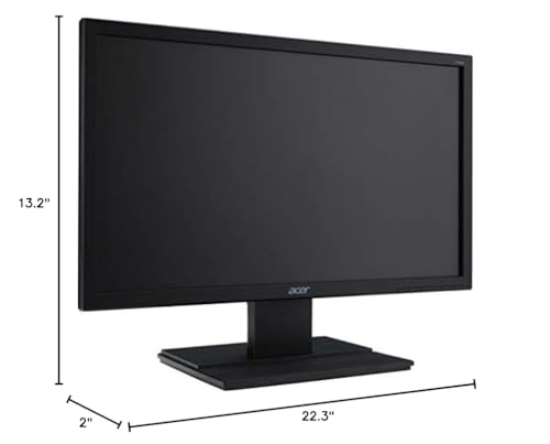 Acer V246HL 24" Full HD LED LCD Monitor - 16:9 - Black