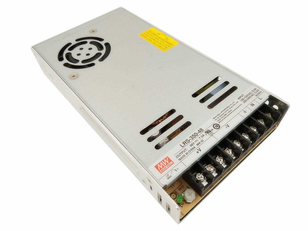 MEAN WELL LRS-350-48 350.4W 48V 7.3 Amp Single Output Switchable Power