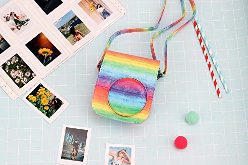 CELION Camera Case for Fujifilm Instax Mini 11 Instant Camera (Rainbow)