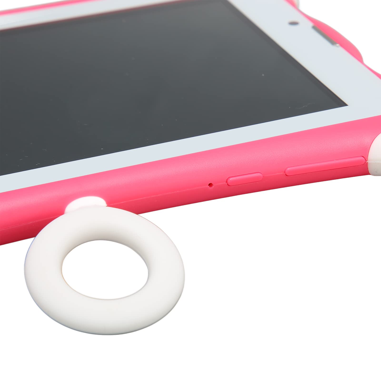 Airshi Toddler Tablet, Pink Dual SIM Dual Standby Eye Protection 7 Inch 1280x800 Kids Tablet for Play (US Plug)