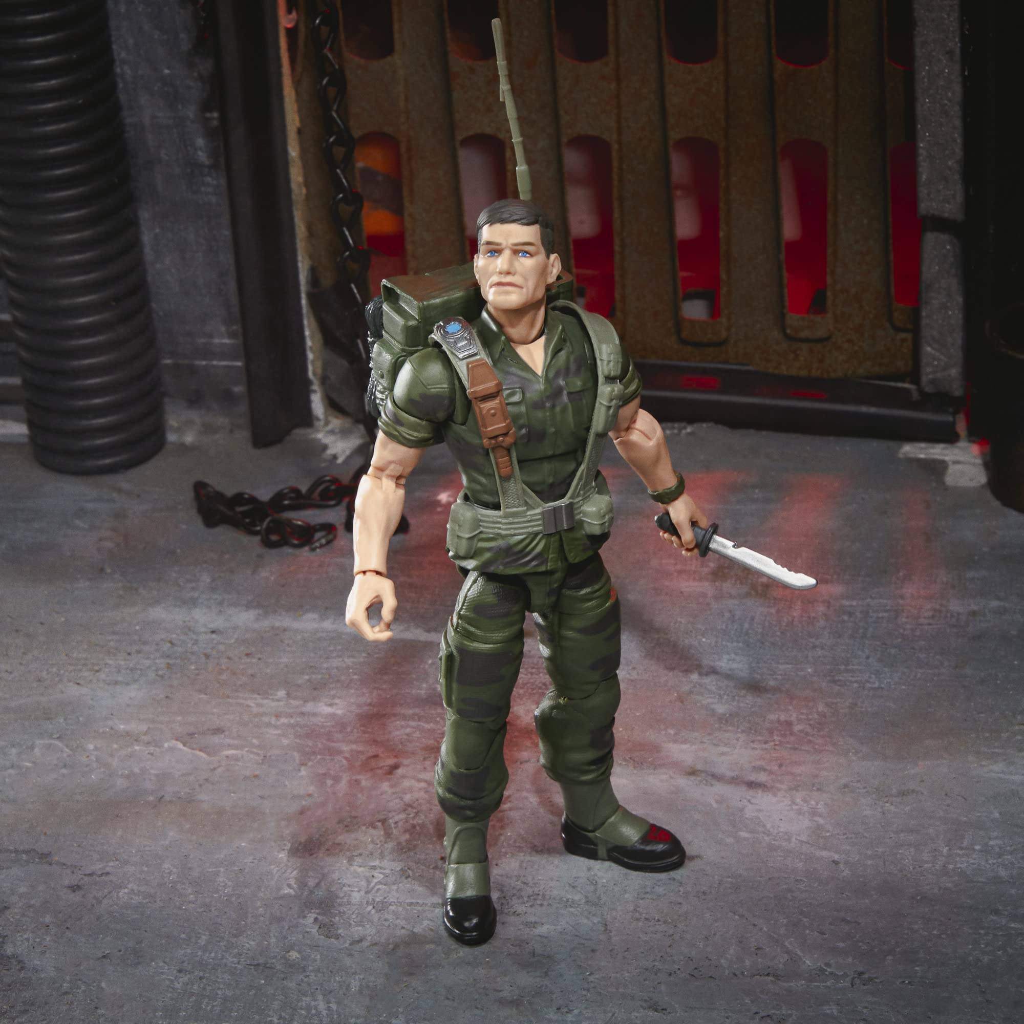 G.I. Joe Classified Series Vincent R. Falcon Falcone Action Figure 64 Collectible Premium Toy, Multiple Accessories, 6-Inch-Scale, Custom Package Art