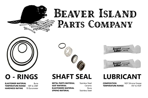 Beaver Island Parts Co. Fits Hayward Power-Flo LX, SP1580 Series Pump O-Ring Seal Gasket Repair Rebuild Kit