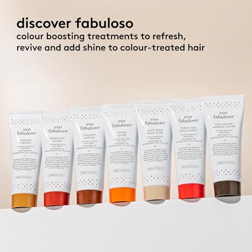 EVO Fabuloso Light Beige Color Depositing Conditioner - Helps Maintain Color Depth, Tone & Shine - Travel Size, 30ml / 1.01fl.oz