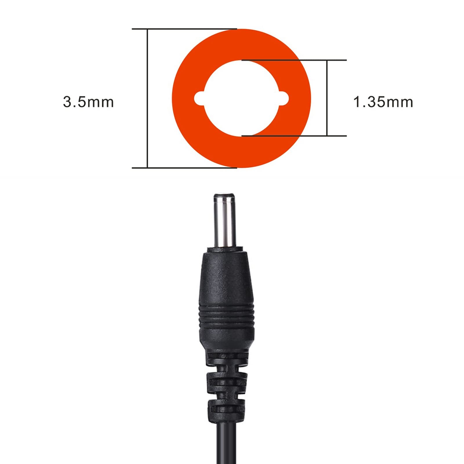 Sonew 6.7 Foot Cord AC/DC Power Supply Adapter Charger, Compatible for Echo and Power Adapter, (US)