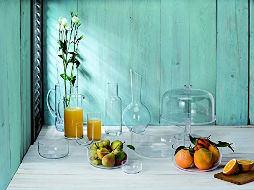 Luigi Bormioli Sublime 34 oz Carafe with Cork Stopper, 1 Piece, Clear