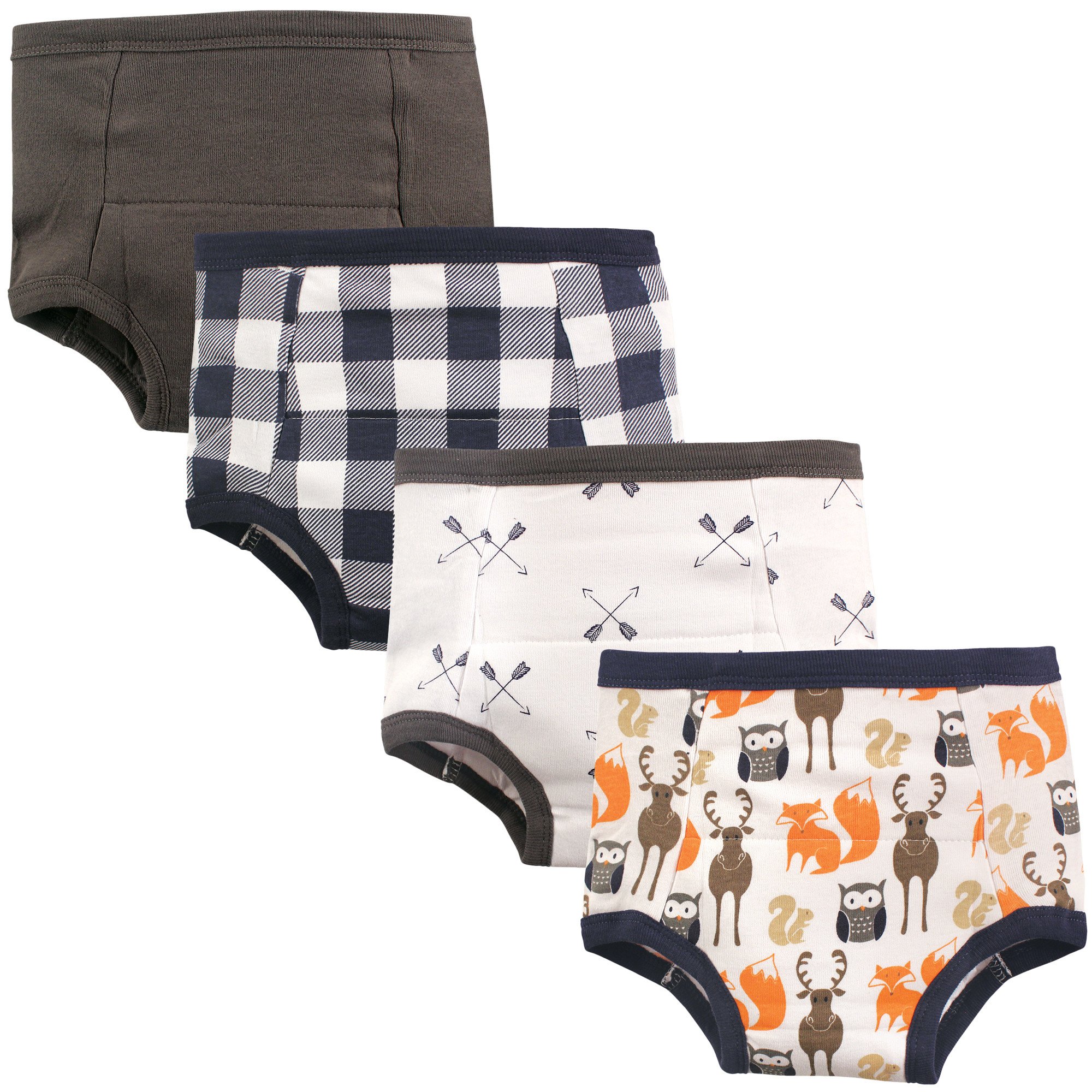 Hudson Baby Unisex Baby Cotton Training Pants, Forest, 2 Toddler
