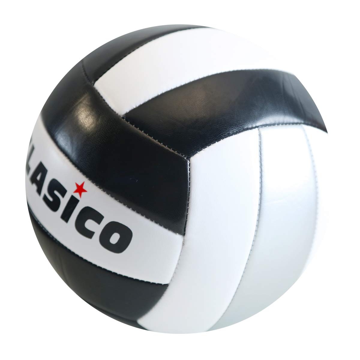 Actvivid Clasico Outdoor Beach Volleyball Gifts for Childs,Come with Pump and Needle (Black)