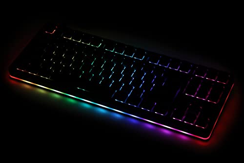 DROP Signature Series Mechanical Keyboard - Tenkeyless TKL (87 Key), Doubleshot Cherry Keycaps, Tactile Holy Panda Switches, Hot-Swap, Backlit RGB LED, USB-C, Aluminum Frame (Classic Midnight)