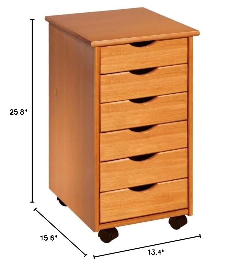 ADEPTUS 6-DRAWER MOBILE STORAGE CART