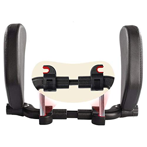 Aisheny Travel Neck Pillow Car Headrest Pillow, Car Seat Pillow Headrest Neck Support Travel Sleeping Cushion for Adults, No Tools to Install