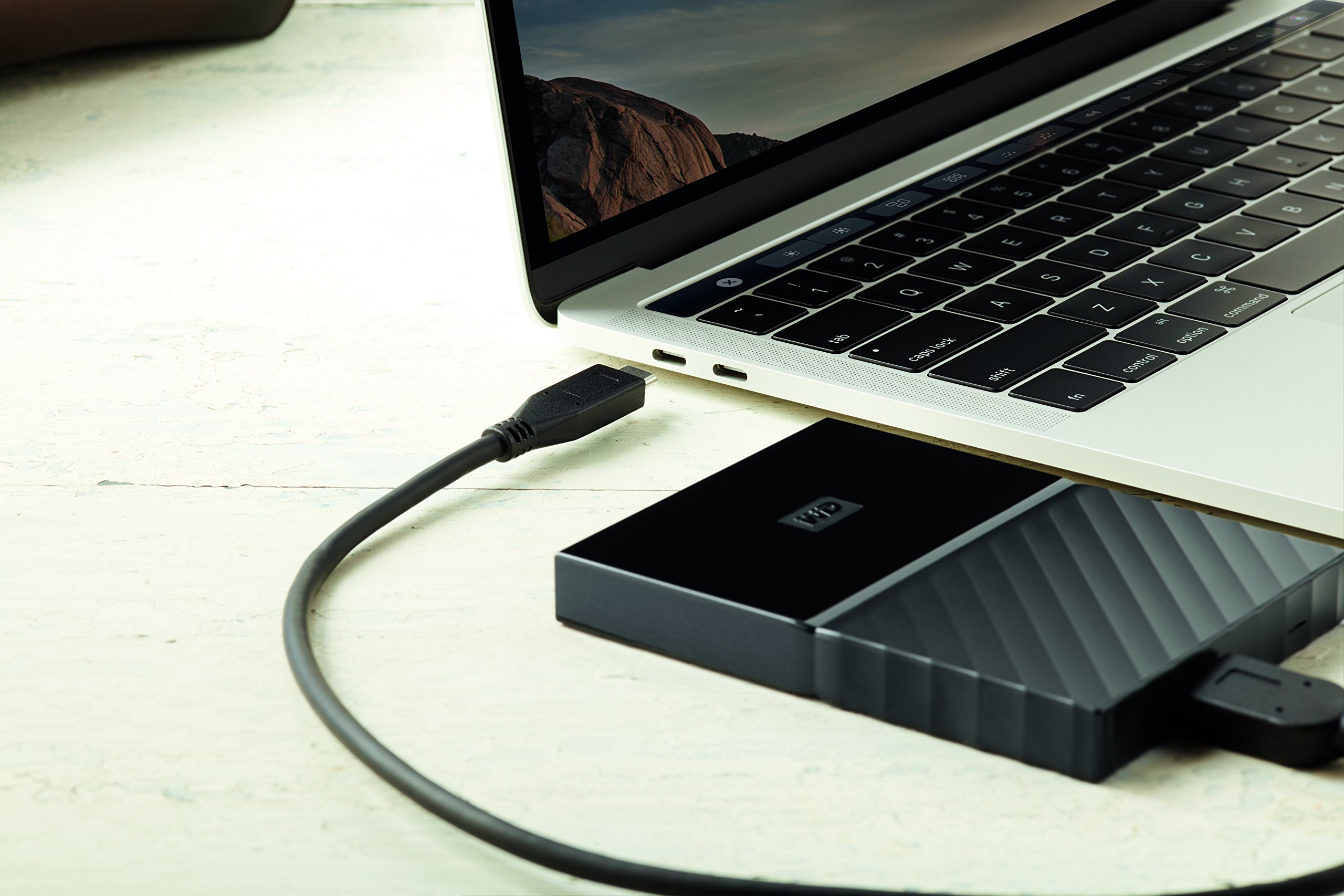 WD My Passport for Mac Portable External Hard Drive (Renewed)