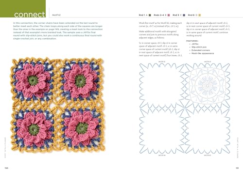 Connect the Shapes Crochet Motifs: Creative Techniques for Joining Motifs of All Shapes; Includes 101 New Motif Designs