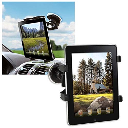 Dash Car Mount Compatible with Amazon Fire 7 (2019 Release),(2017 Release) - Windshield Holder Rotating Cradle Dock