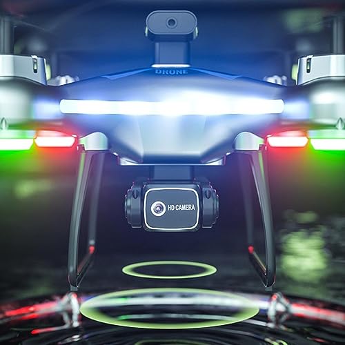 Drone With 4K Dual HD Camera Optical Localization Remote Control Toys Gifts For Boys Girls, Headless Mode, O๐e Key Take Off/Land, Altitude Hold, Intelligent Obstacle Avoidance