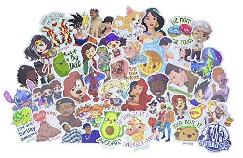 Broccoli Pun Sticker - Rock Out With Your Broc Out - 4 Inch WaterProof - Vinyl Stickers, Laptop Decal, Water Bottle Sticker, Car Decal, Funny Stickers, Small Gift, Sticker Pun, Fun Puns, Funny Puns