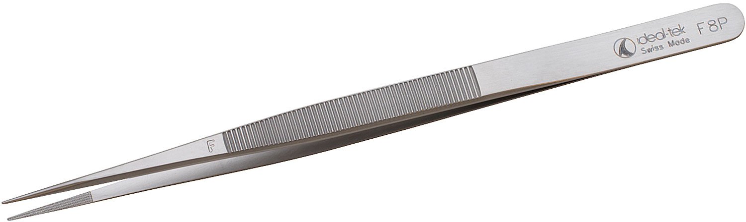 Ideal-tek Diamond Tweezer - Fine Point, Swiss | TWZ-111.60