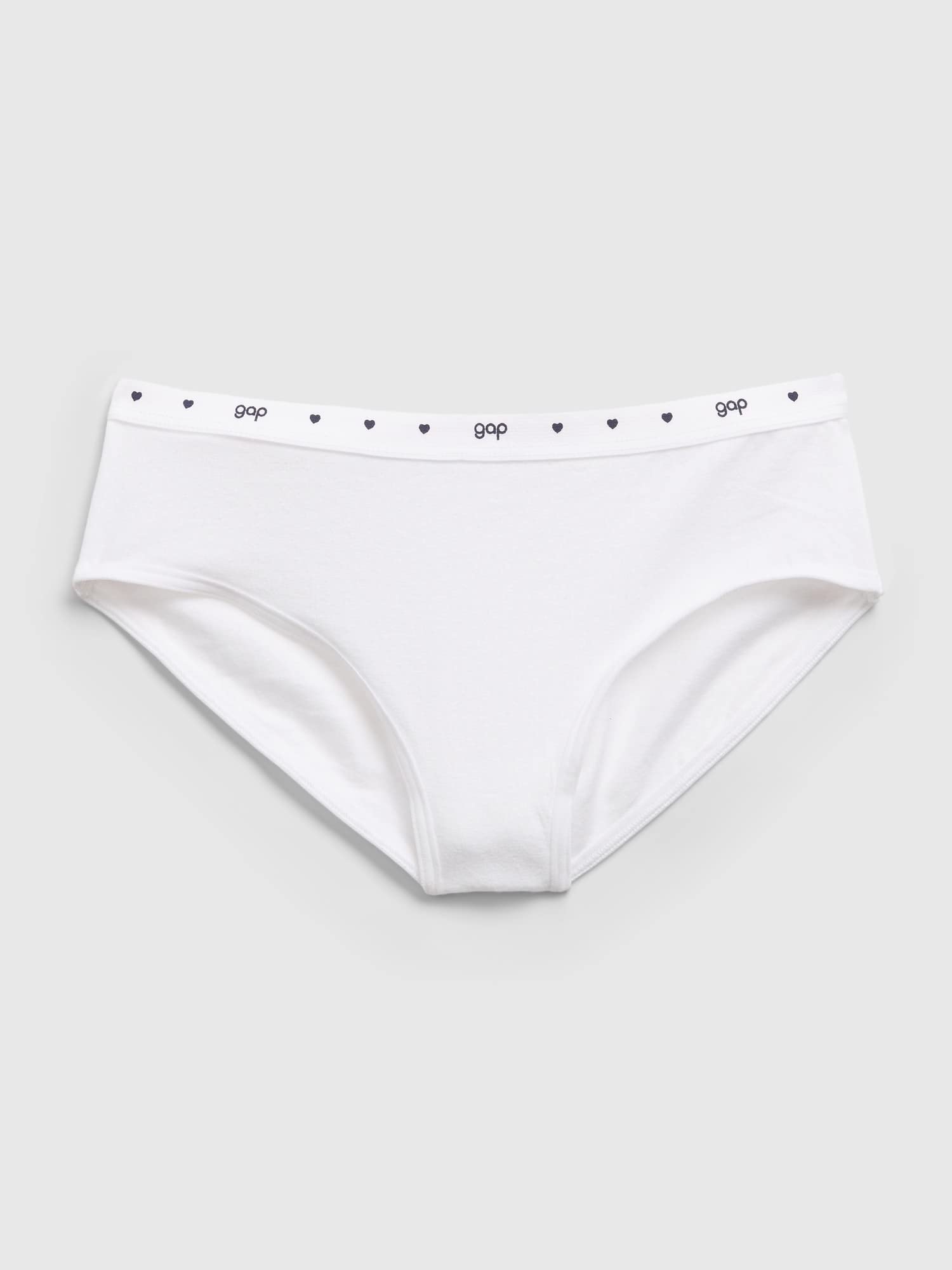 GAP Girls 5-pack Bikini Underpants Underwear, White, X-Large US