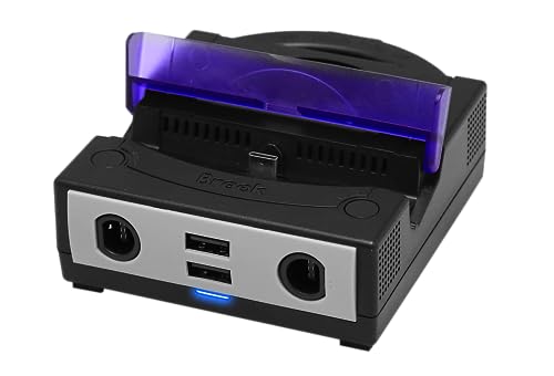 Brook Power Bay - Portable and Fast Charging Dock Stand, Docking Station for Nintendo Switch, Compatible with Switch and GameCube Controllers, Support HDMI Out Put and Two Bluetooth Headsets