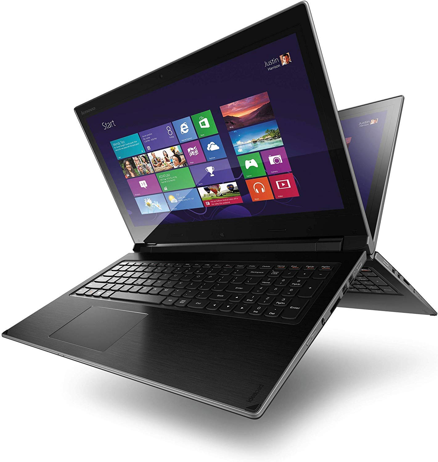 Lenovo 2021 Flex 15 2-in-1 Convertible Laptop, 15.6 Inch FHD Touchscreen Display, i5-1135G7, 12GB DDR4 RAM, 256GB NVMe SSD, Windows 10, Black