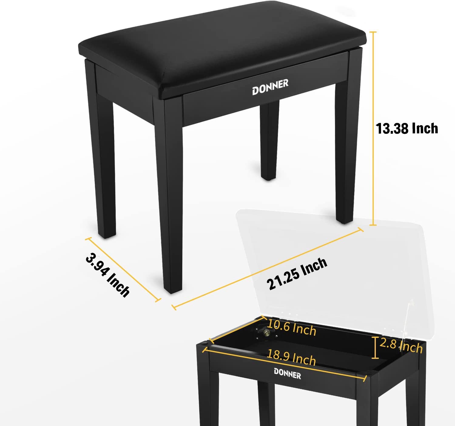 Donner DDP-90 Digital Piano + Donner Piano Bench