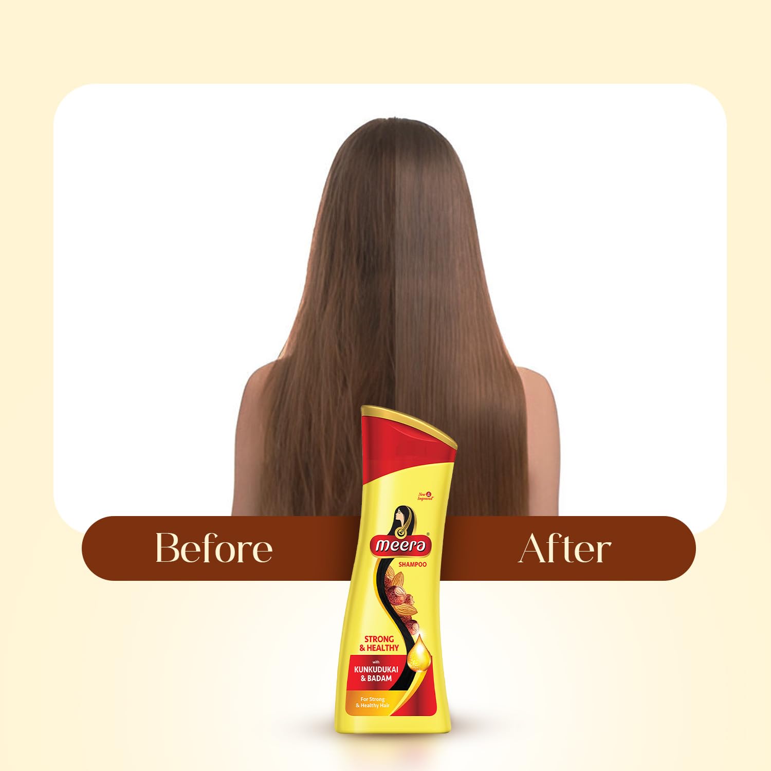 Meera Strong & Healthy Shampoo, 180ml