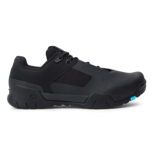 Crankbrothers Unisex Mallet E MTB Shoes, Black & Blue, 11 US Men