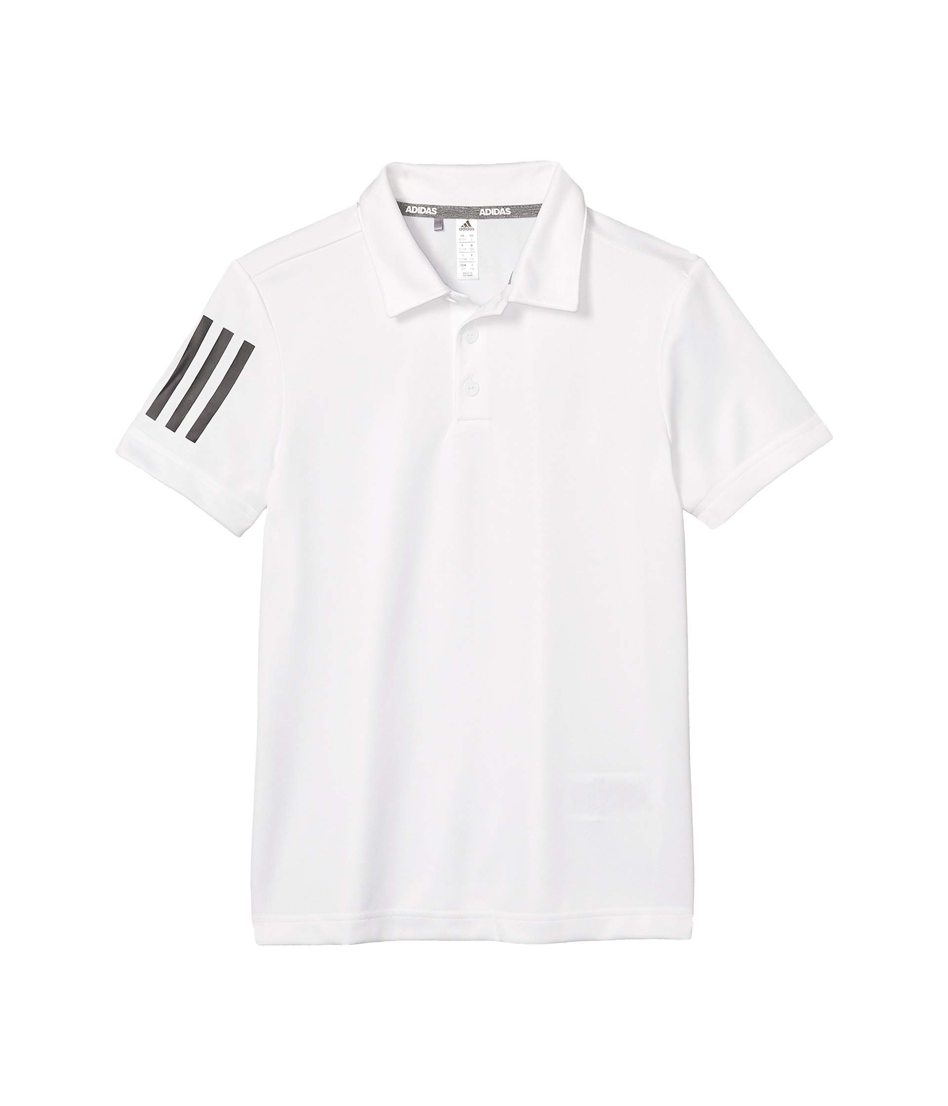 adidas 608808520 3-Stripes Golf Polo Shirt Medium, Boys, USD