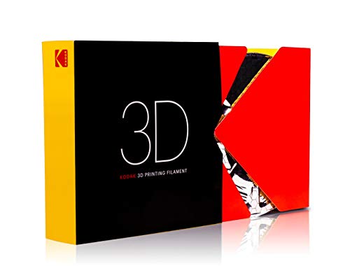 KODAK FLEX 98 Flexible 3D printer filament TPU WHITE +/-0.03 mm, 750g (1.6lbs) Spool, 2.85 mm. Lowest moisture premium 3D printer flex filament in Vacuum Aluminum Ziploc bag. Fit Most FDM Printers